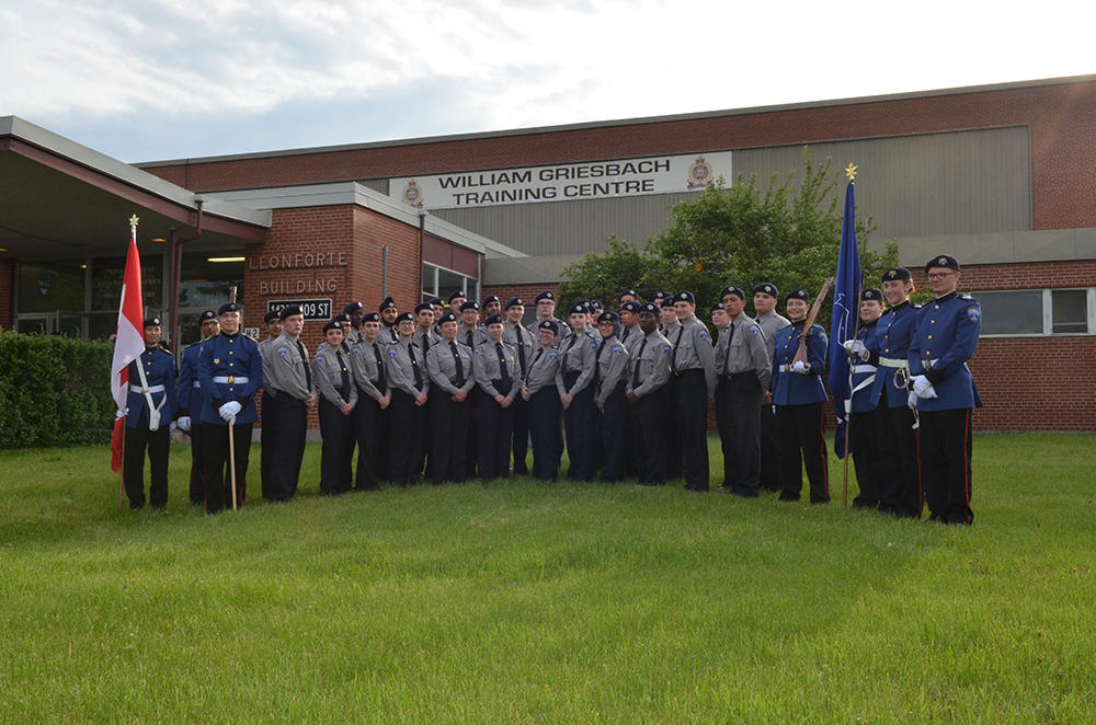 Edmonton Police Cadets recognized for service
