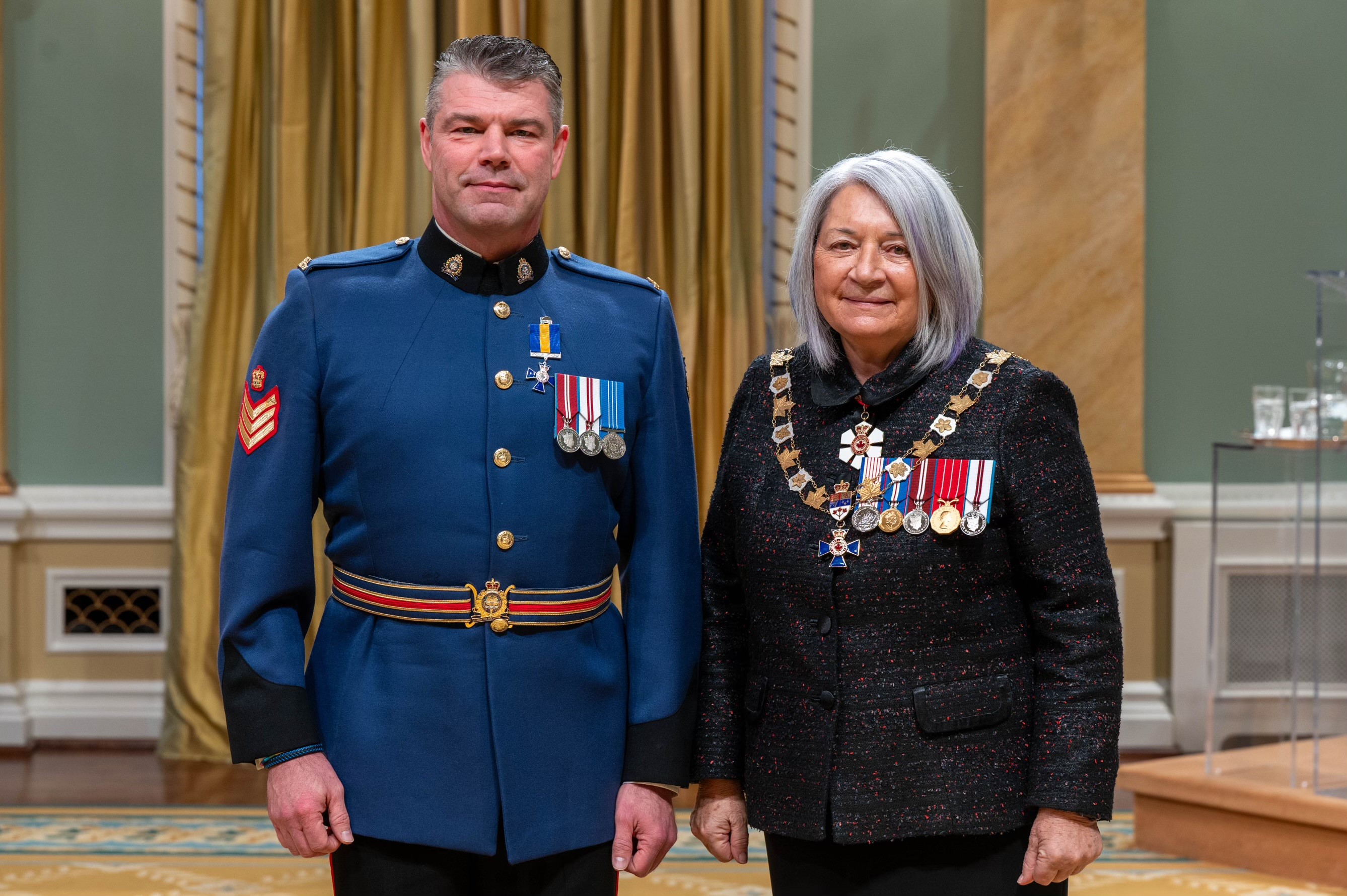 Two recipients of the Order of Merit