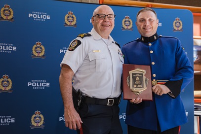 Sergeant Ryan Katchur named Kiwanis Top Cop 2023